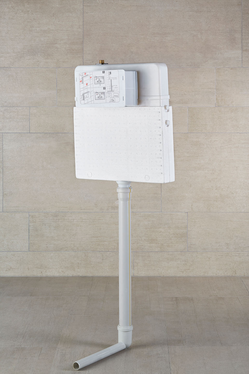 Promicro Dual Flush Concealed Cistern in Wall System for Squatting Pan ...